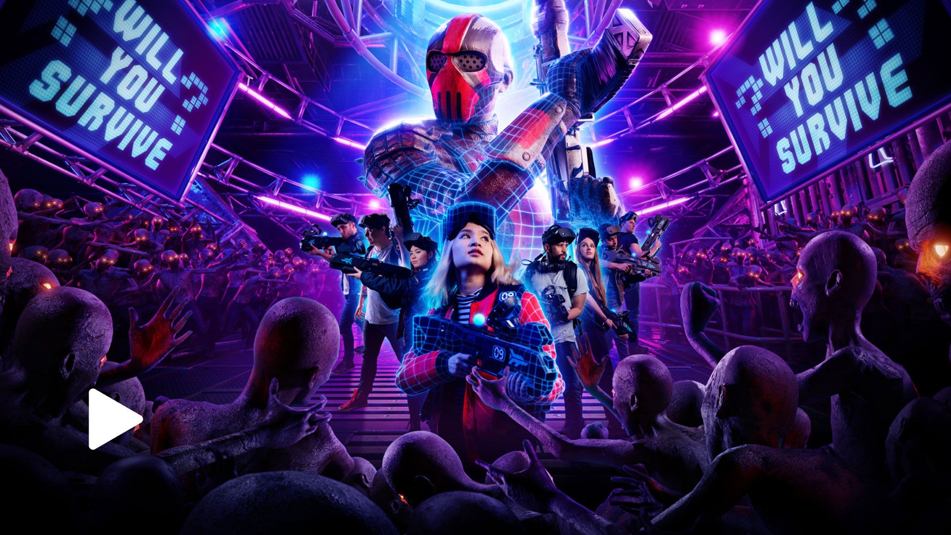 Zero Latency Undead Arena | | Free Roam VR at MeetspaceVR