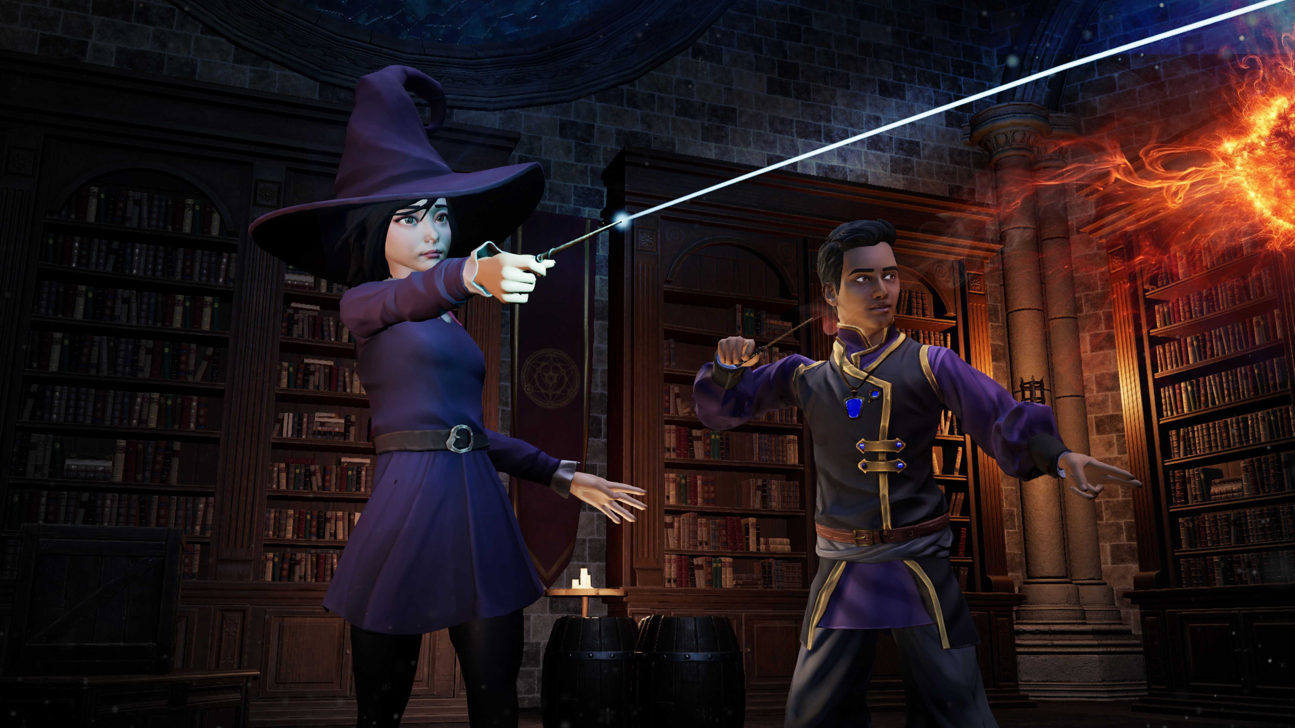 Wizard Academy Free Roam VR Games at meetspaceVR